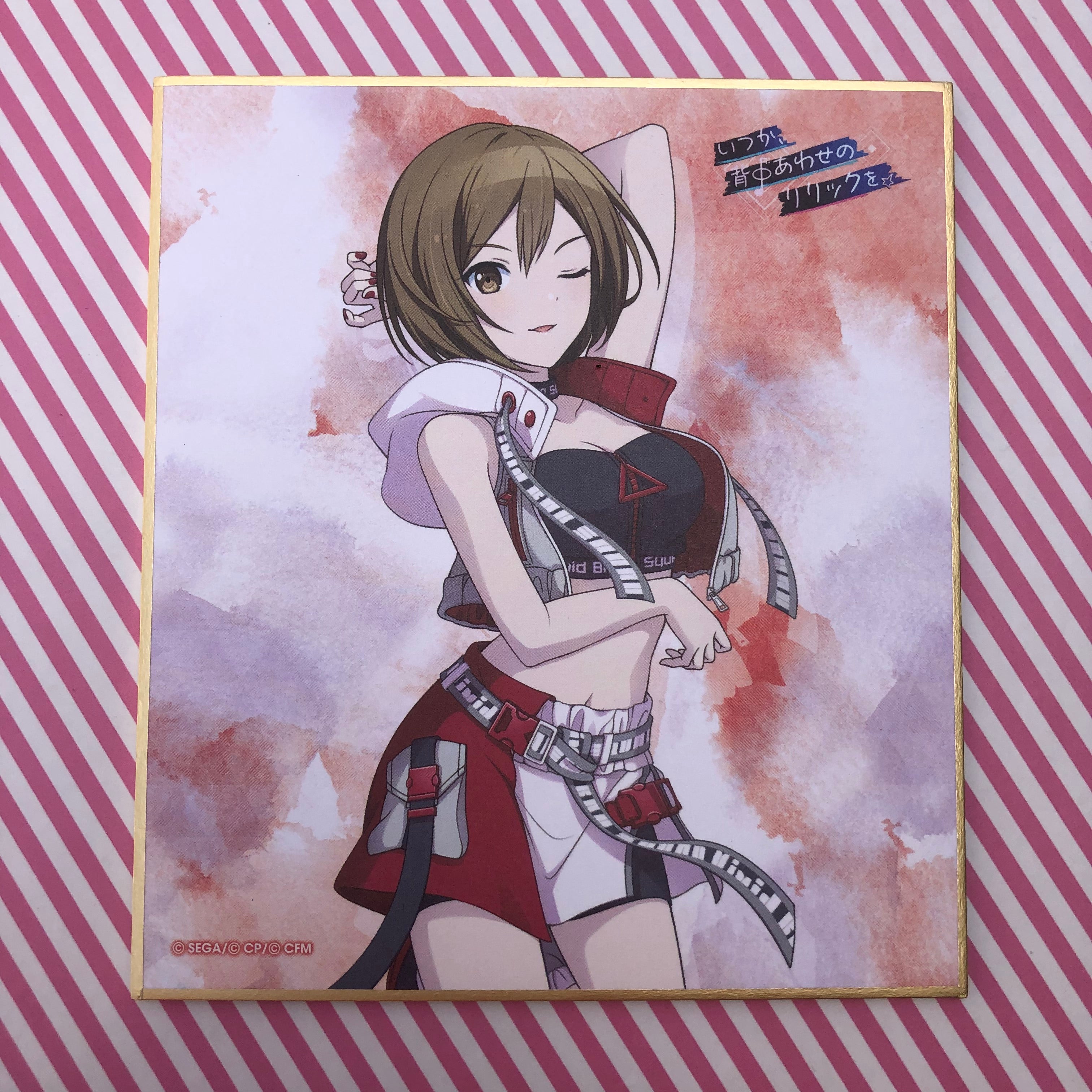 Vocaloid Meiko Lamina Cardboard Art Project Sekai Colorful Stage! ft ...