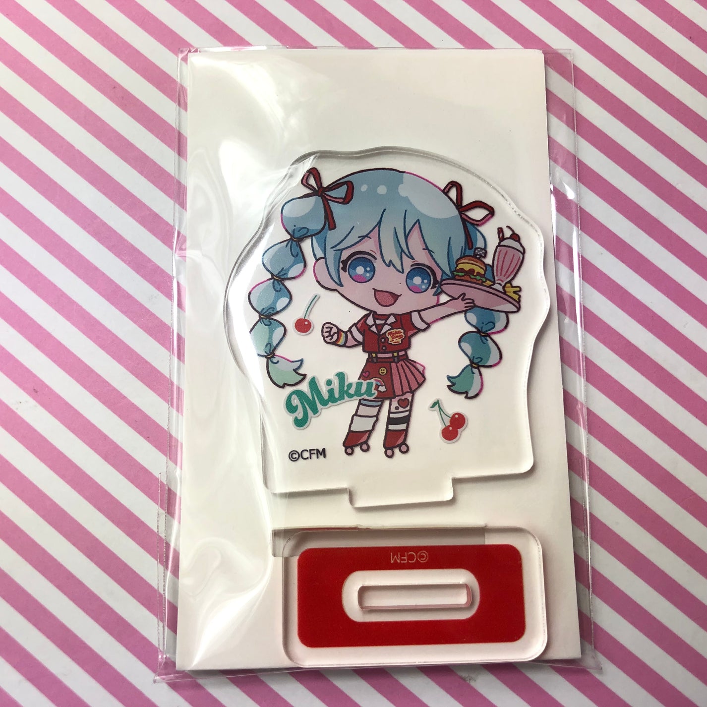 Acrylic Stand Vocaloid Chibi Hatsune Miku - Hatsune Miku's Diner ...